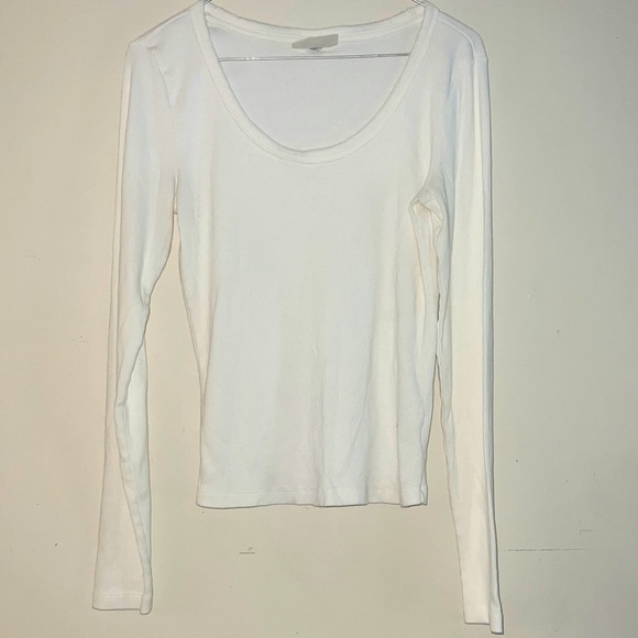 Universal Thread | Tops | Universal Thread White Long Sleeve Tee Large ...